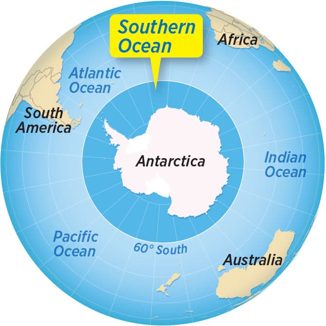 Southern Ocean Borders