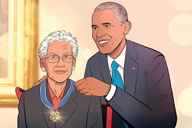 Katherine Johnson Awards Katherine Johnson, Famous NASA Mathematician,