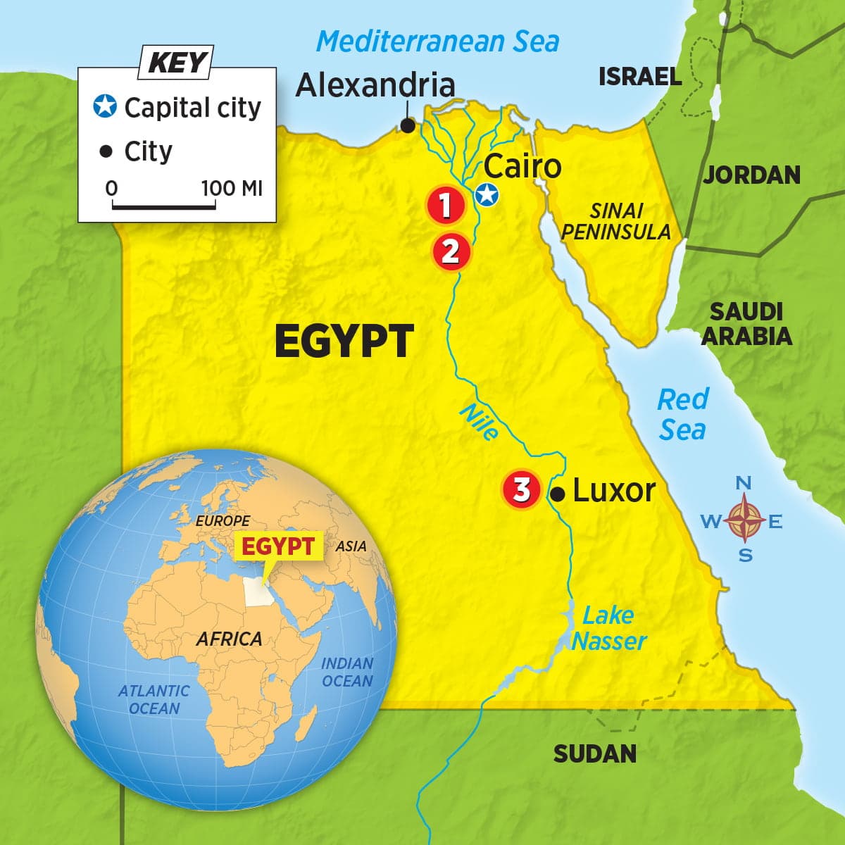 Great Pyramids Map Great Pyramid Of Giza By Science Photo Library