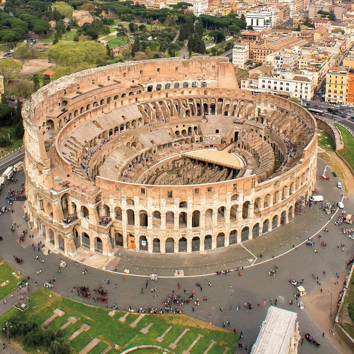 Anicient Rome Colosseum Rome To Rebuild Colosseum With Retractable